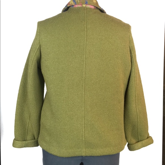Odile | Jackets & Coats | Avocado Chenille Jacket American Designer ...